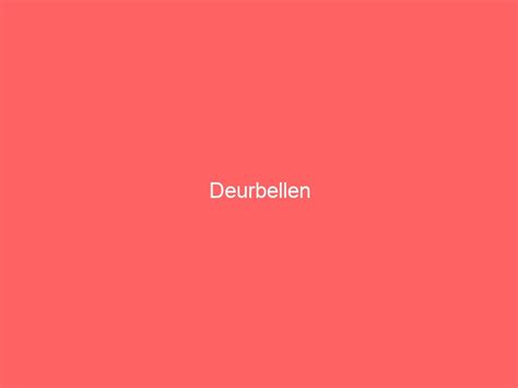 Deurbellen Goedgeschenk Nl Cadeau Geschenken Site