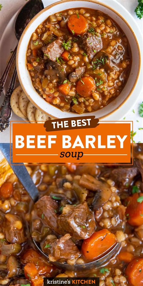 Instant Pot Beef And Barley Soup Artofit