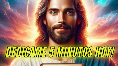 HOY ES EL DIA DEL SEÑOR PUEDES DEDICARME 5 MINUTOS HOY DIOS