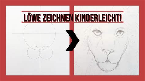 LÖWE ZEICHNEN FÜR ANFÄNGER YouTube