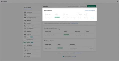 Connect Third Party Domain Shopify Steps To Do It Ginee