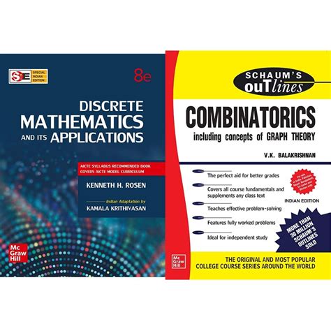 discrete mathematics and its applications sie 8th edition and schaum s outline of