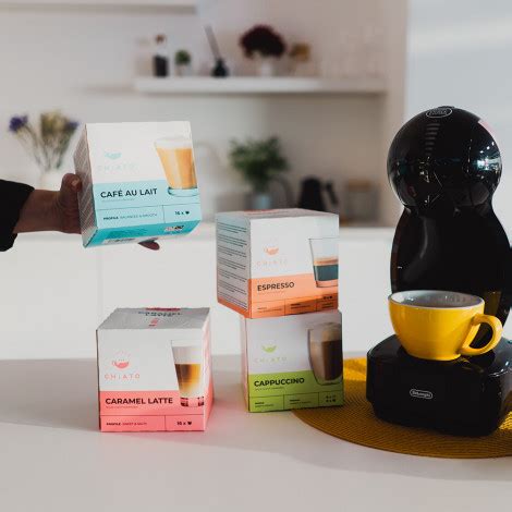 Kaffeekapseln kompatibel mit NESCAFÉ Dolce Gusto CHiATO Café au Lait