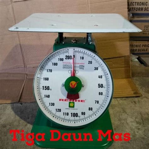 Jual Timbangan Jarum Kualitas Vietnam 200 Kg Timbangan Manual Renhe 200