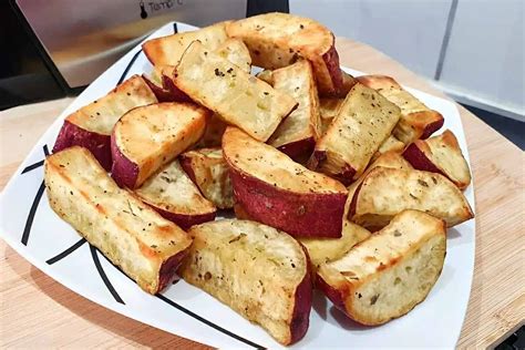 Receita De Batata Doce Na Airfryer Croc Ncia E Sabor Em Minutos