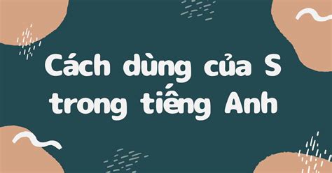 S Trong Ti Ng Anh L G Ngh A Chi Ti T C A C C K T Vi T T T L S