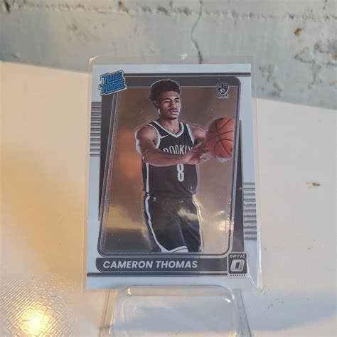 2021 22 Panini Donruss Optic Cameron Cam Thomas Rated Rookie RC Base