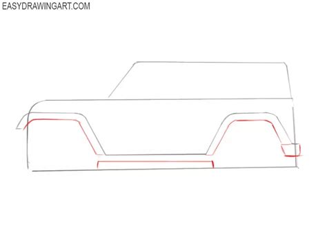 How To Draw A Jeep Easy Drawing Art Jeep Drawing Drawing Art Car