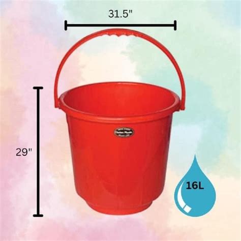 Chetan Virgin Plastic Unbreakable Durable Lightweight Strong Bucket