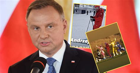 Andrzej Duda wybrał się na narty Memy z udziałem prezydenta zalały