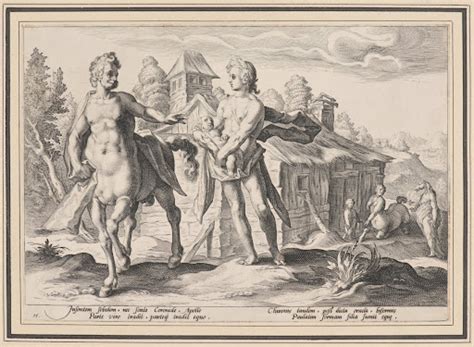 Apollo Entrusting Chiron With The Education Of Aesculapius Anonymous