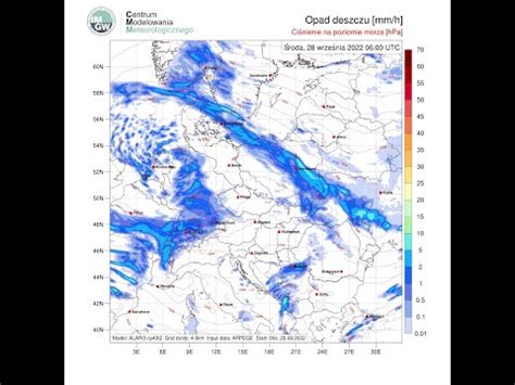 IMGW PIB Synoptyczna prognoza briefing pogody dla Polski na 39 tydzień