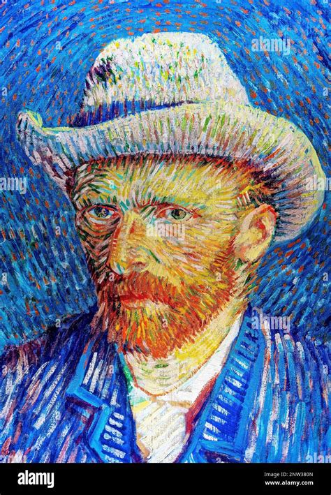 Vincent Van Gogh Self Portrait Stock Photo Alamy