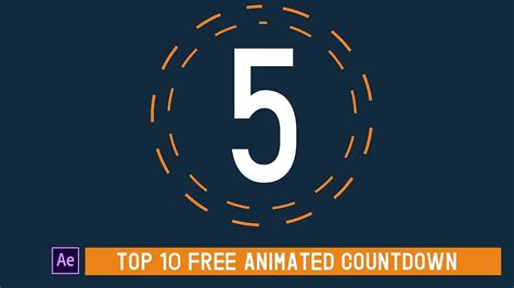 Top Countdown After Effects Template Free Nisma Info