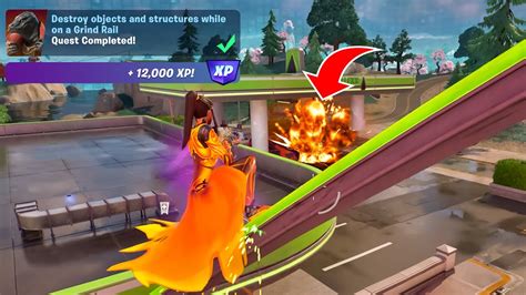 How To Easily Destroy Objects And Structures While On A Grind Rail In