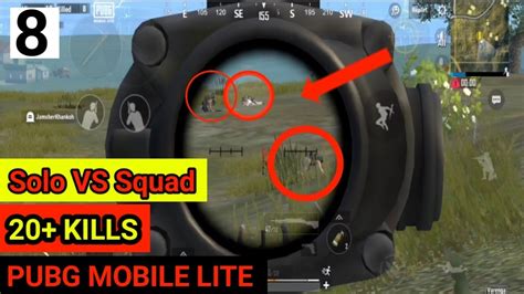 PUBG MOBILE LITE Solo VS Squad 20 Kills Gameplay MySk