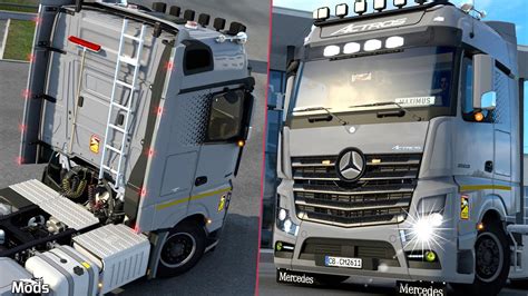 ETS2 1 47 Mercedes Benz NEW Actros By Dotec MEGA Mod YouTube