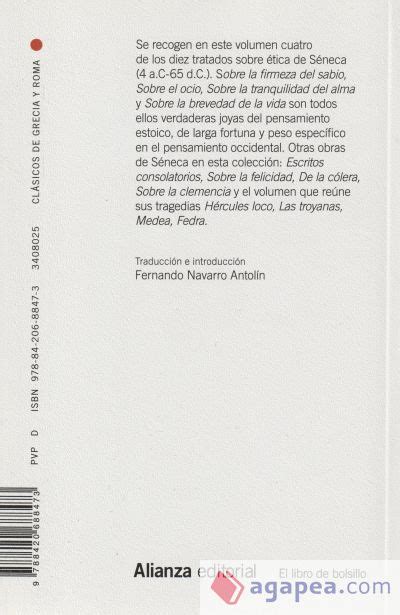SOBRE LA FIRMEZA DEL SABIO SOBRE EL OCIO SOBRE LA TRANQUILIDAD DEL
