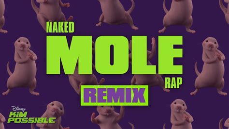 Naked Mole Rap Remix Lyric Video Kim Possible Disney Channel