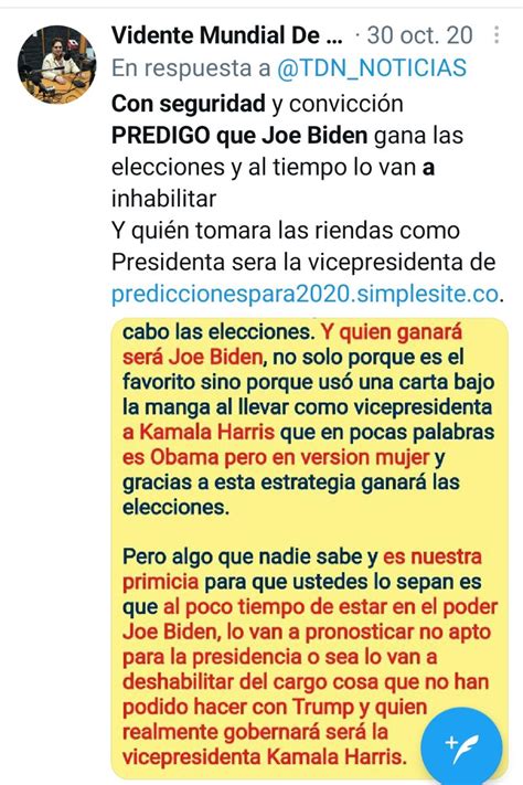 Vidente Mundial De Los últimos TIempos on Twitter K2Rody