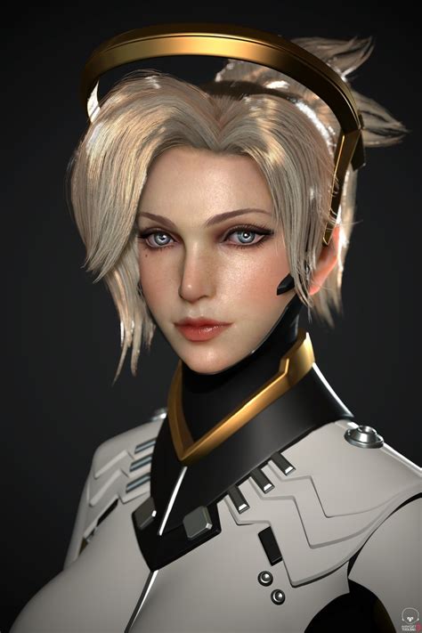 Mercy Overwatch And More Drawn By Gyu Bin Yun Danbooru