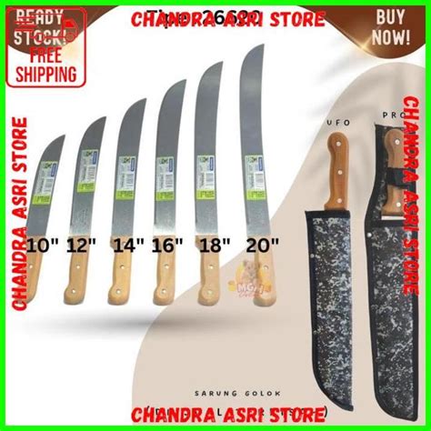 Made In Brazil Tramontina Golok Parang Cm Machete Knife In Panjang