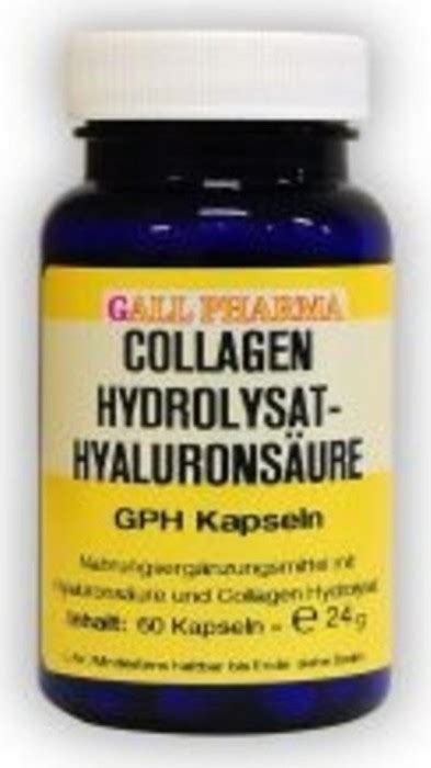 Hyaluronsäure Collagen Hydrolysat GPH Kapseln 60 Stück ab 22 78
