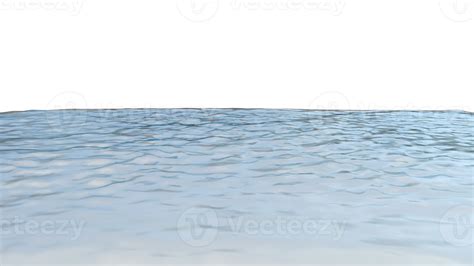 Water Wave Surface Ripples Isolated 3d Render 20918159 PNG