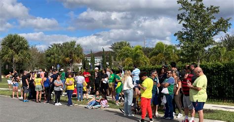Former President Bolsonaro Is In Florida As Protests Take Place In