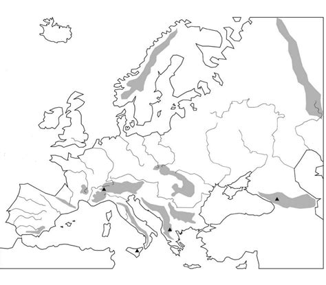 Juegos de Geografía Juego de Mapa de Europa físico fácil Cerebriti