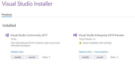 New Feature And Steps For Installing Visual Studio Preview