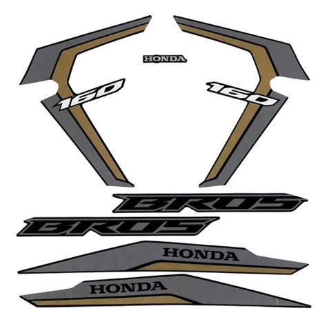 Kit Adesivos Faixa Honda Nxr Bros Todas Completo Mercadolivre