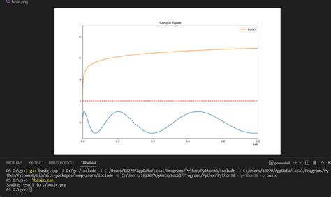 vscode 配置一个c 绘图库matplotlib cpp 哔哩哔哩