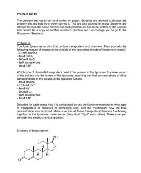 solved problem set 3 the problem set has to be hand written