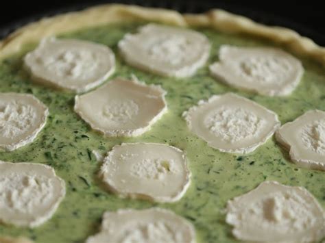 Recettes de Tarte aux Epinards et Chèvre