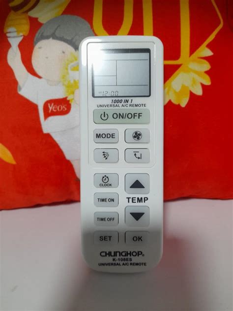 Chunghop Universal A C Remote Control K 108ES TV Home Appliances
