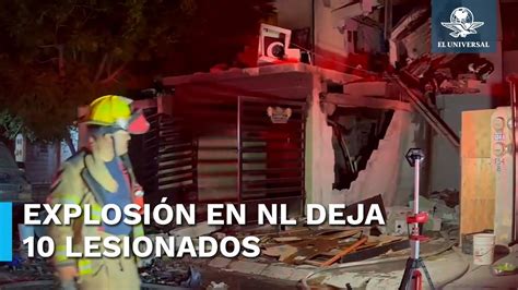 Explosión por acumulación de gas en Escobedo daña 34 casas y deja