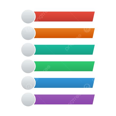 Infographic Elements Set Vector Design Images Infographic Ribbon Set