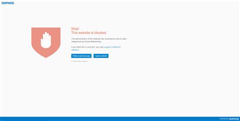 This Website Is Block Message Discussions Sophos Firewall Sophos