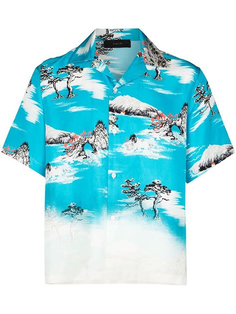 Camisa De Hombre Hawaiana Atelier Yuwa Ciao Jp