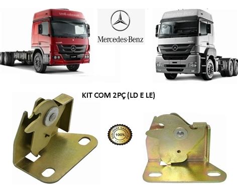 Par Fechadura Trava Grade Capo Mercedes Bens Axor Atego Mercadolivre