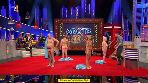 Naked Nathalie Visser In De Grote Improvisatie Show