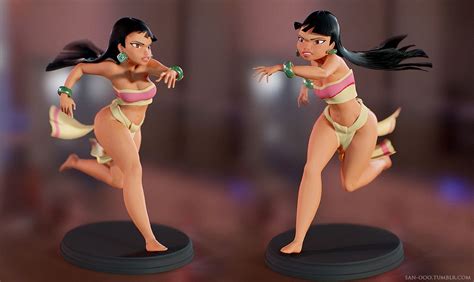 ArtStation Chel Fan Art The Road To El Dorado Alexander Savchenko