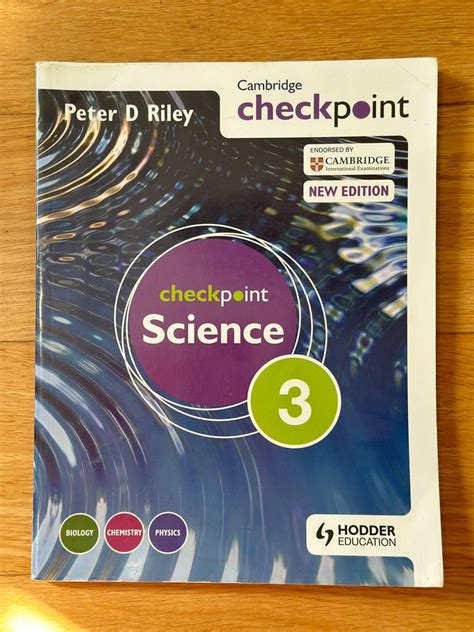 Cambridge Checkpoint Science Coursebook 3 Hobbies Toys Books