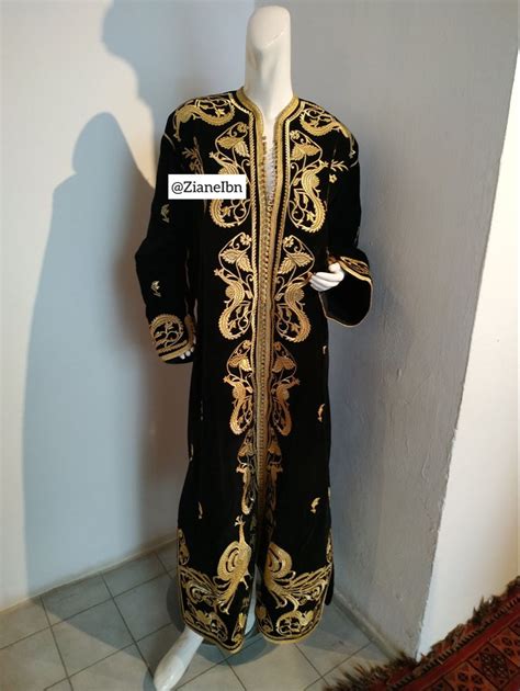 Algerian Traditional Caftan Called Caftan Al Qadi Exposed In The