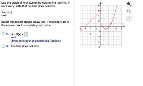 solved use the graph of h shown to the right to find the