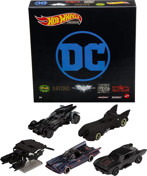 Hot Wheels Batman Bundle Fan Favorite Batmobile Castings Scale