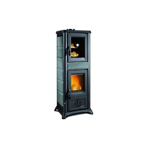 La Nordica Stufa A Legna Gemma Forno Col Pietra Naturale
