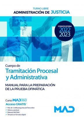 Cuerpo De Tramitaci N Procesal Y Administrativa Administraci N De