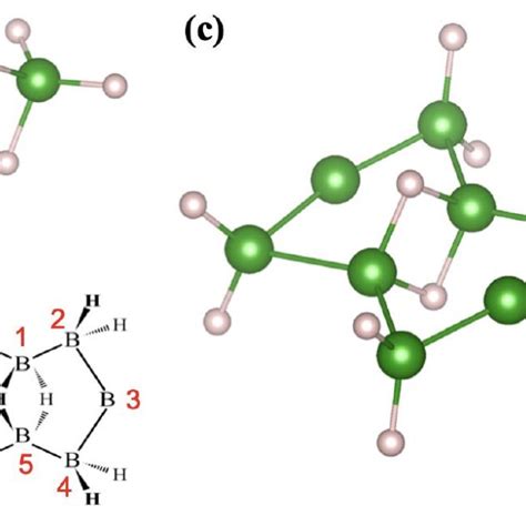 Molecules Of Hydrogenated Boron Compounds A Atomic Structure Of